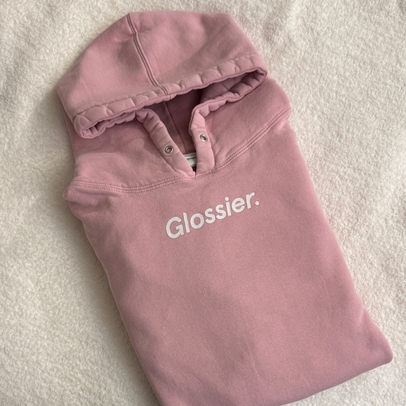 Glossier | Sweaters | Glossier Hoodie Sweatshirt | Poshmark
